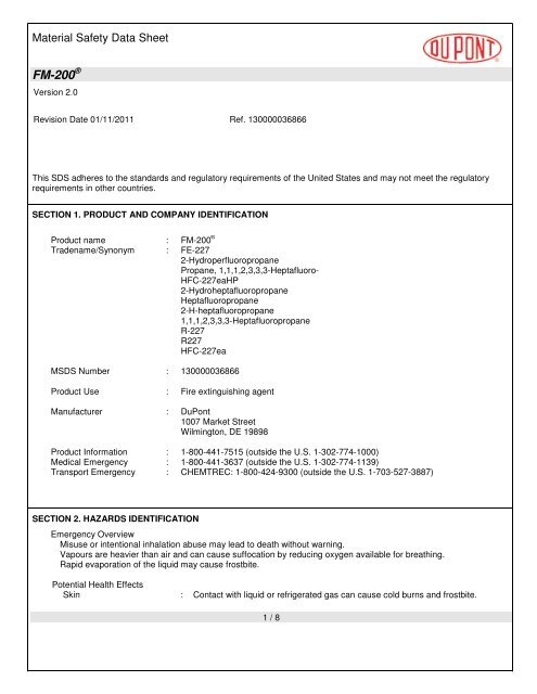 Steel Fireboy FM200 - FE227 Extinguishing Agent.pdf