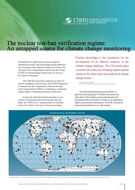 Climate change - Comprehensive Nuclear-Test-Ban Treaty ...