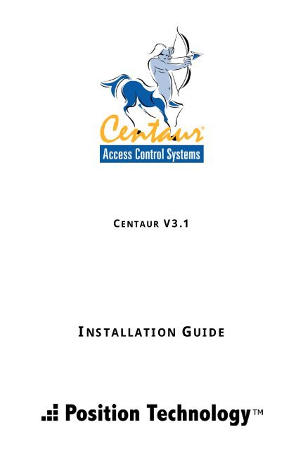 Centaur 3.1 : Installation Manual
