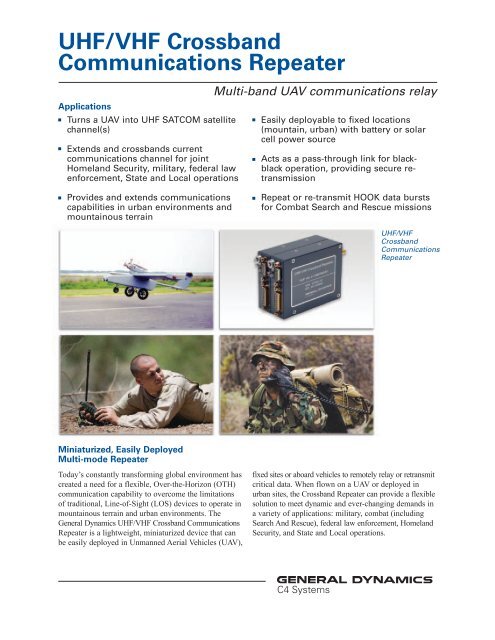 UHF/VHF Crossband Communications Repeater - TeoTec