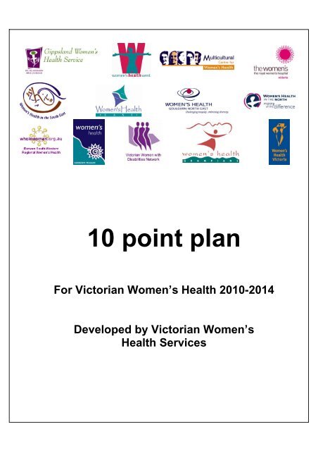 10 point plan - Women's Health Victoria