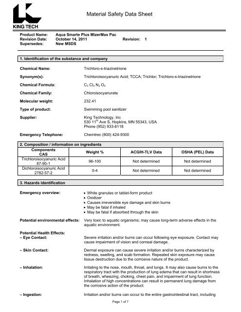 Aqua Smarte Plus MizerMax Pac - King Technology