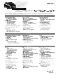 Delivery Checklist - Yacht Delivery Uk