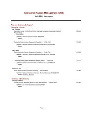 Sample completed PHS 398 Form for NIH Grants