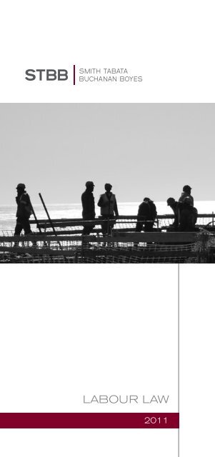LAbour LAw - STBB | Smith Tabata Buchanan Boyes