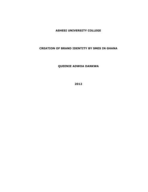 Ashesi University Logo