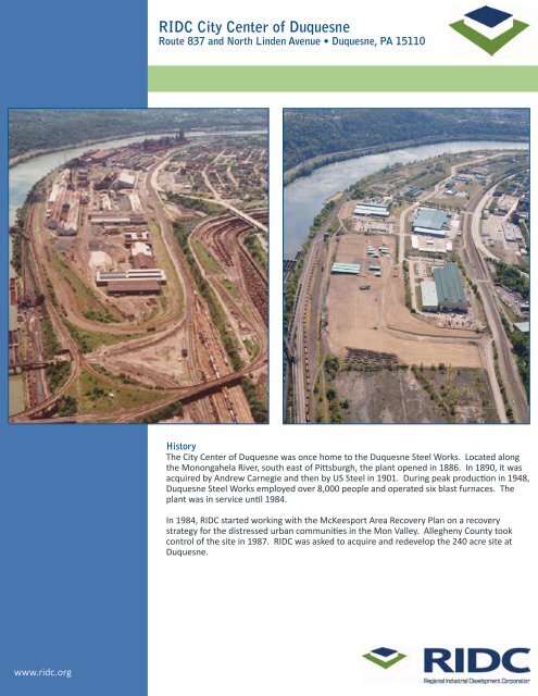 RIDC City Center of Duquesne