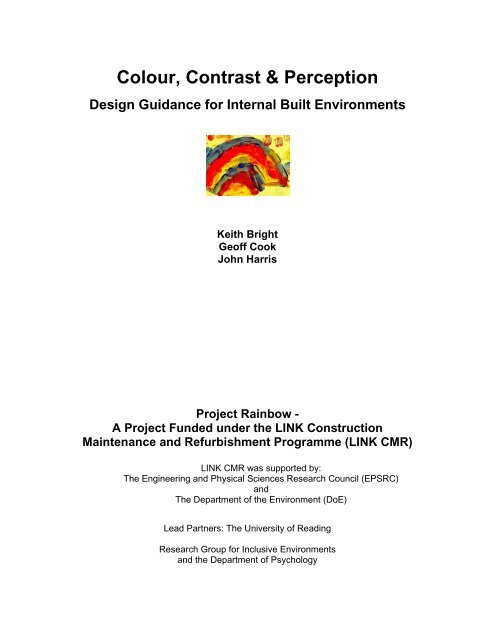 Colour Contrast and Perception
