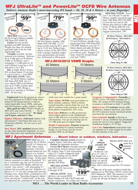 Collinear Array and End-F