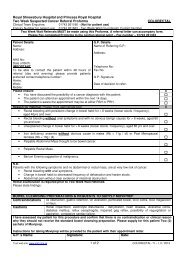 Haematology Two-Week Wait Referral Proforma - Royal Shrewsbury ...