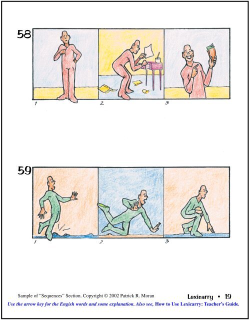 Sequences of actions - Lexicarry
