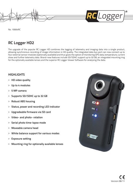 RC Logger HD2 - RCLogger.Com