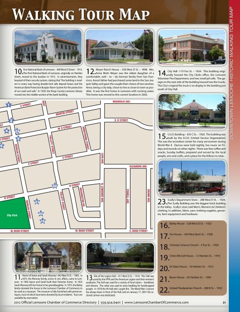 DOWNTOWN LEMOORE HISTORIC