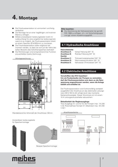 4. Montage Die Frisch