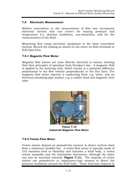 Water Quality Monitoring