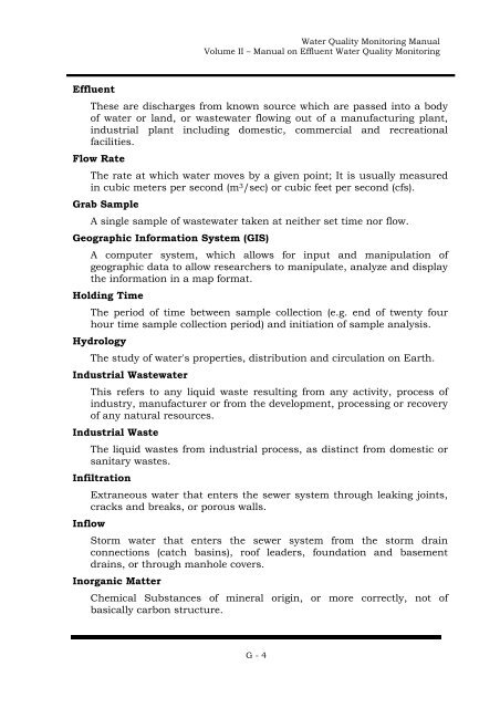 Water Quality Monitoring