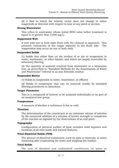 Water Quality Monitoring