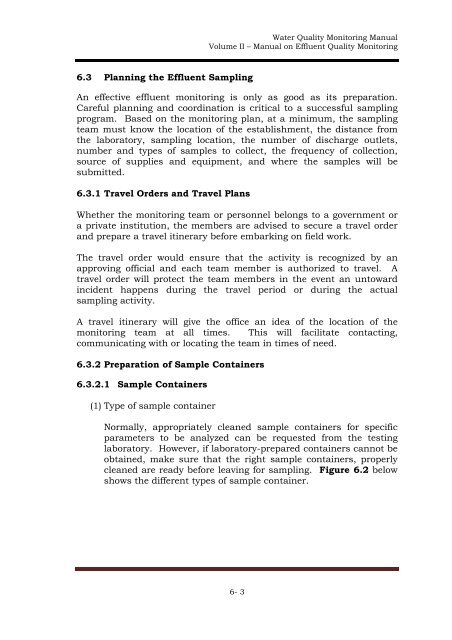Water Quality Monitoring