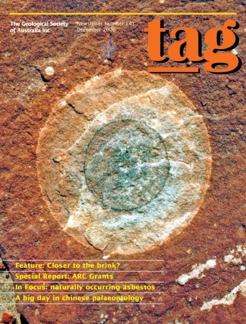 The Australian Geologist - Geological Society of Australia