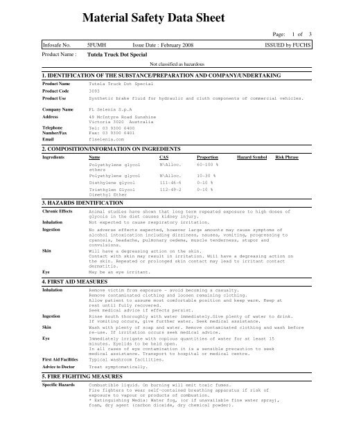 Tutela Truck Dot Special - FL Selenia