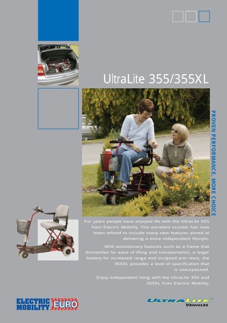 UltraLite 355/355XL - Discount Scooters