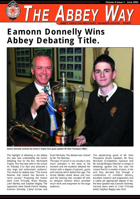 June 2004 - The Abbey Christian Brothers' Grammar School