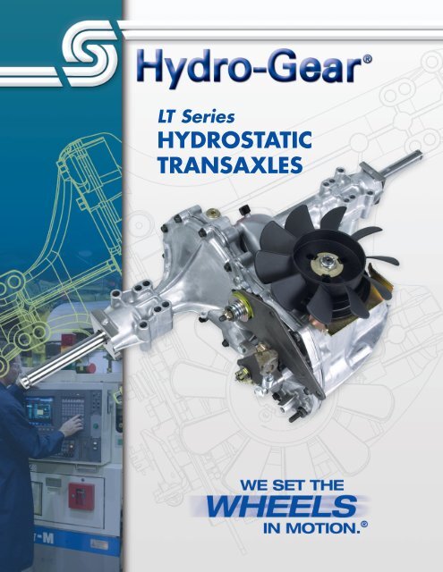 Hydro-Gear LT Series Hydrostatic Transaxles