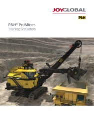 120A P&H Drill Systems Maintenance - Field Training - P&H Mining ...