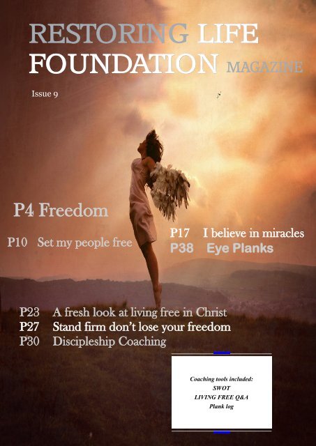 RESTORING LIFE FOUNDATION