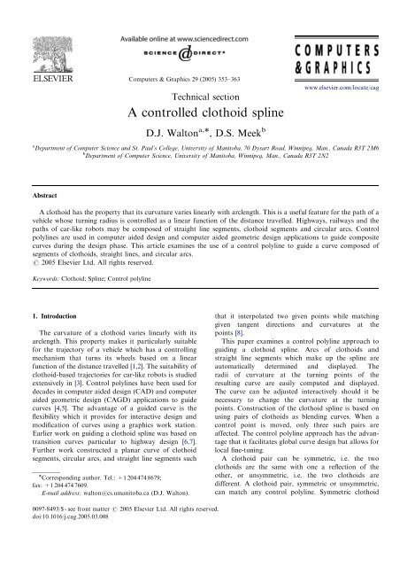 A controlled clothoid spline - LaRA - La Route AutomatisÃ©e