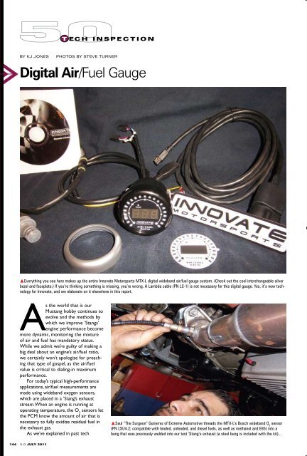 Digital Air/Fuel Gauge - Innovate Motorsports