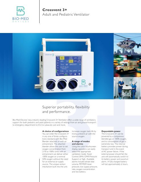 Crossvent 3+ Brochure - Roxon