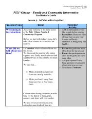 High Risk Situations Activity