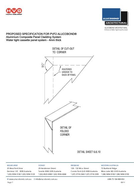 ALUCOBOND ARCHITECTURAL A