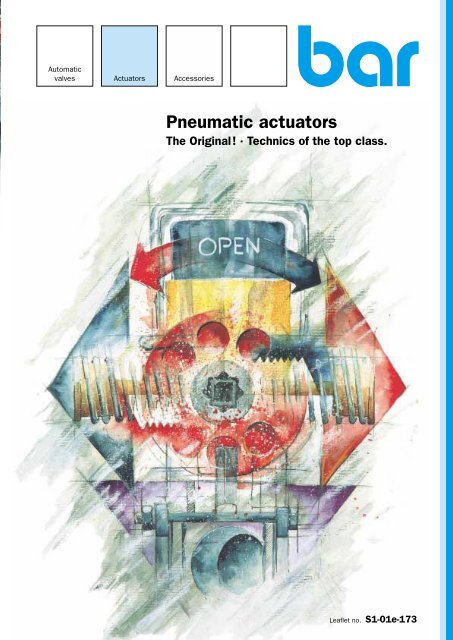 Pneumatic actuators - bar GmbH