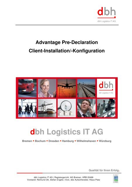 APD-Client Installationsanleitung (de) - KIS - dbh Logistics IT AG