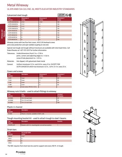 Metal Wireway - Prysmian Group