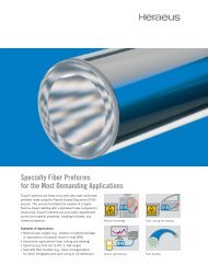 Quartz Glass Tubes - Heraeus Quarzglas