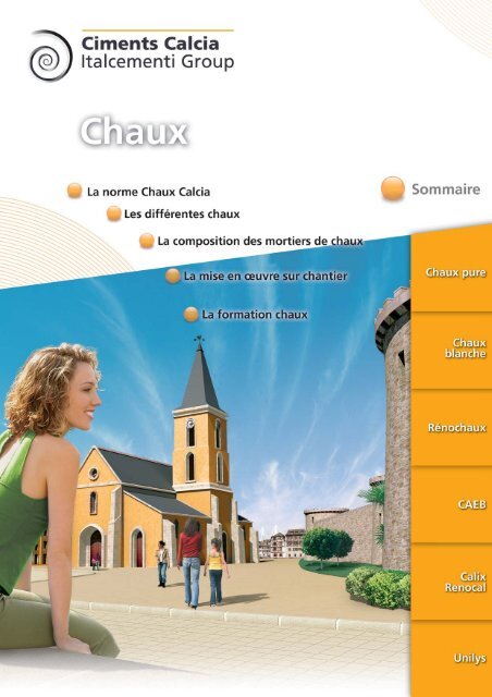 Chaux pure NHL 5 - Ciments Calcia