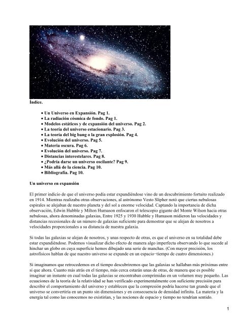 origen y expansion del universo.pdf - Cosmofisica