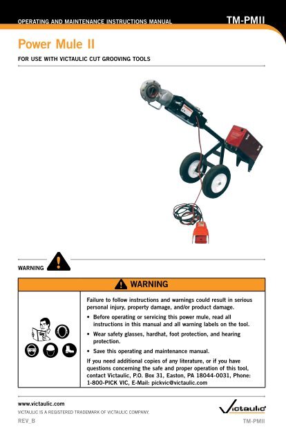 Power Mule II - Victaulic