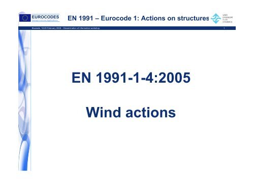 EN 1991-1-4:2005 Wind actions - Eurocodes