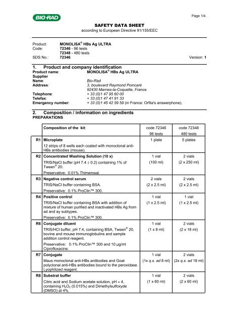 72346, 72348 MONOLISA HBs Ag ULTRA.pdf - BIO-RAD