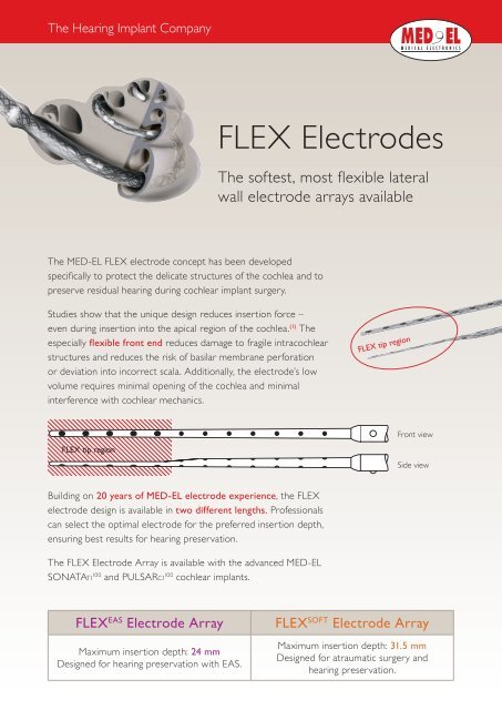 FLEX Electrodes - Med-El