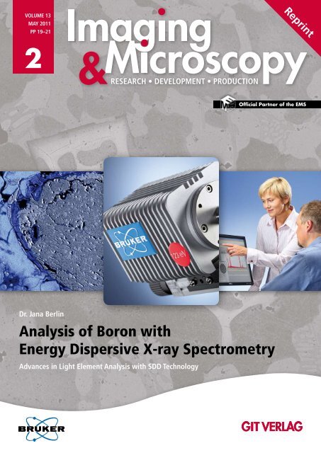 Analysis of Boron with Energy Dispersive X-ray Spectrometry - Bruker