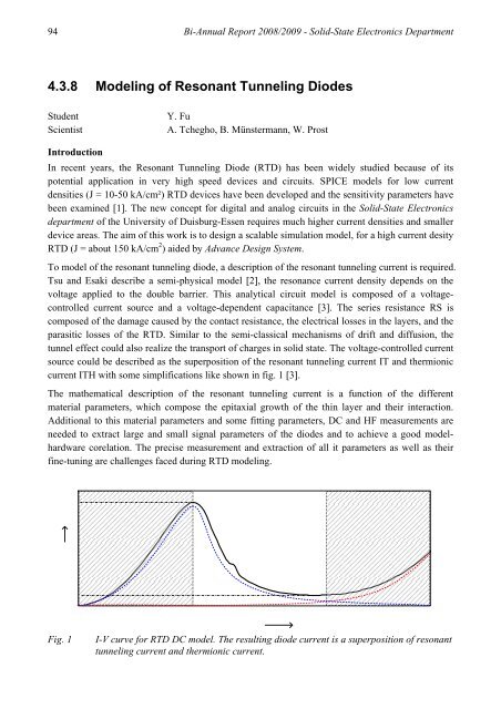 4.3.8 Modeling of Resonant Tunneling Diodes - Halbleitertechnik ...