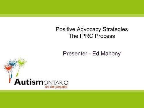 What Is An IPRC? - Autism Ontario