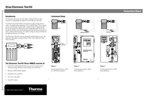 Orion Electronic Test Kit