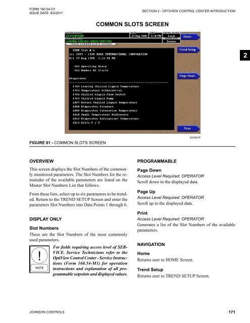 SECTION 2 - OPTIVIEW CONT