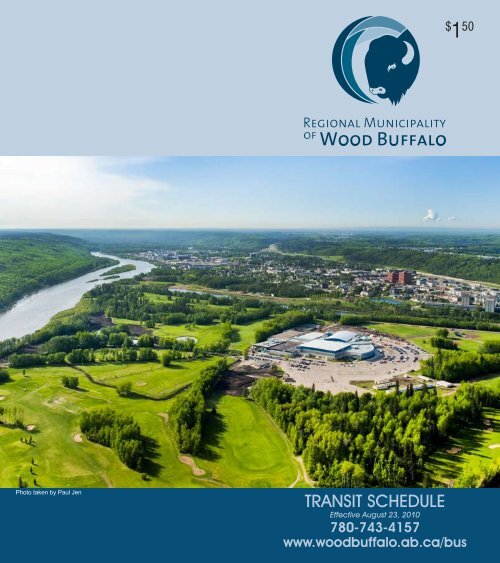 Transit Map 2010/2011 - Regional Municipality of Wood Buffalo